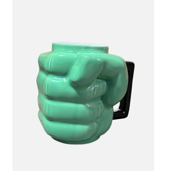 Marvel | Kitchen | Hulk Fist Coffee Mug Green Ceramic Marvel Authentic ...
